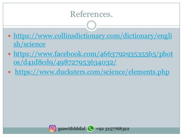 Basics of Chemical Sciences & Material Science | PPT
