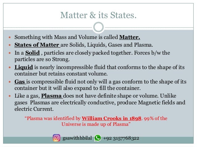 Basics of Chemical Sciences & Material Science | PPT
