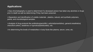 BASICS OF CHROMATOGRAPHY AND THEIR FORENSIC APPLICATION.pptx
