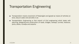 Basics of civil engineering Induction Type | PDF