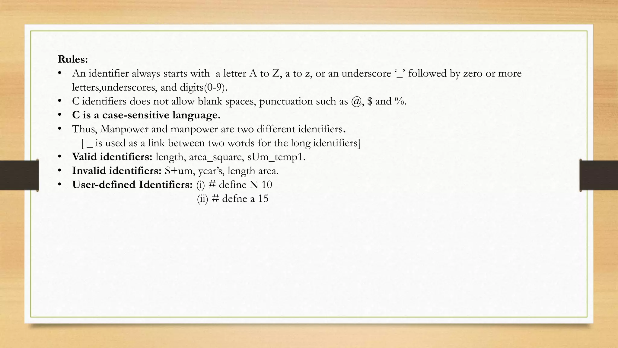 Basics of C Lecture 2[16097].pptx