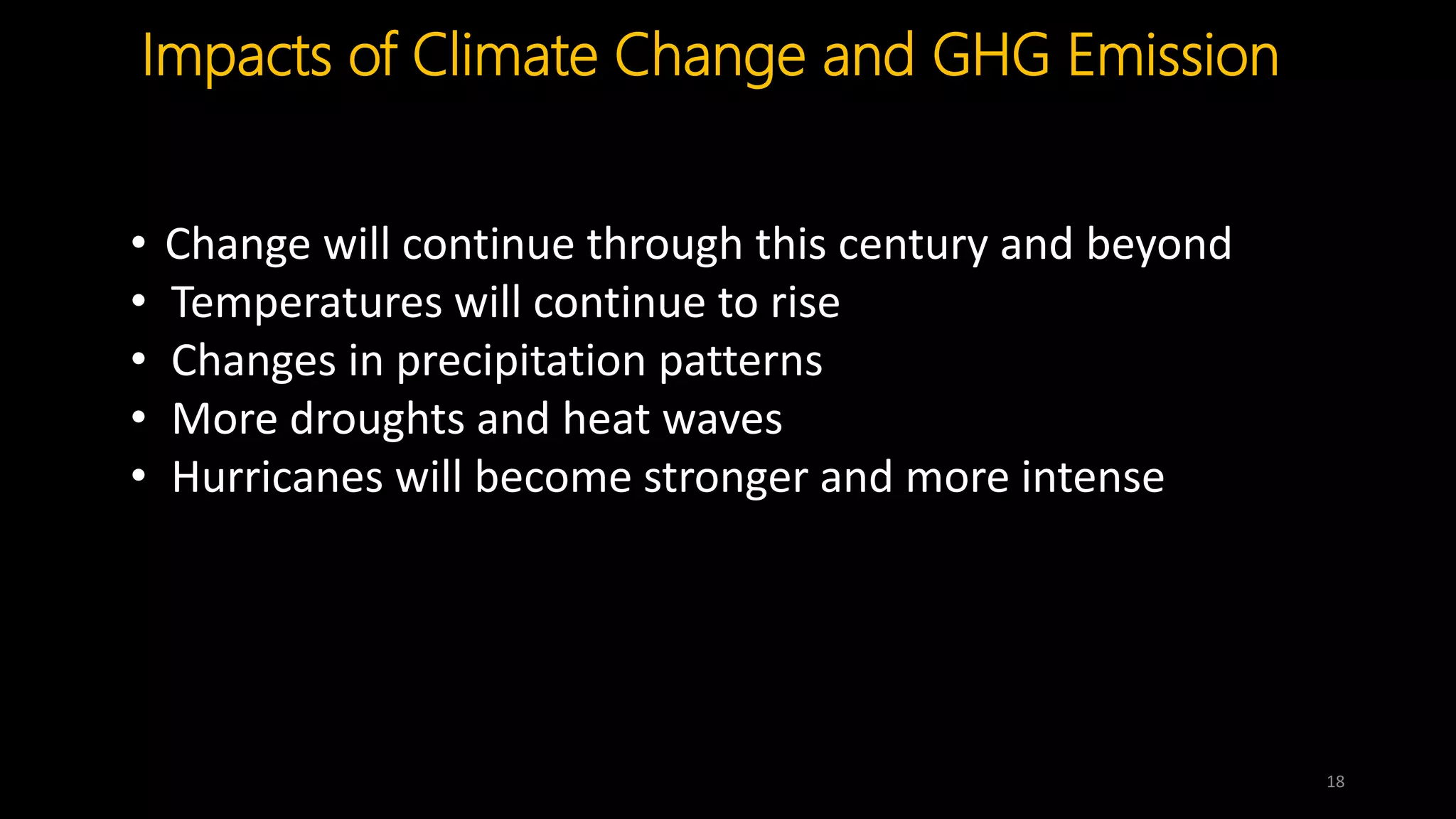 Basics of Climate Change | PPT