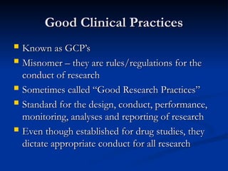 Basics of Clinical Research for humans.p | PPT