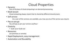 Basics of cloud | PPT
