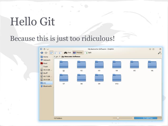 Basicsof c make and git for a hello qt application | PPT