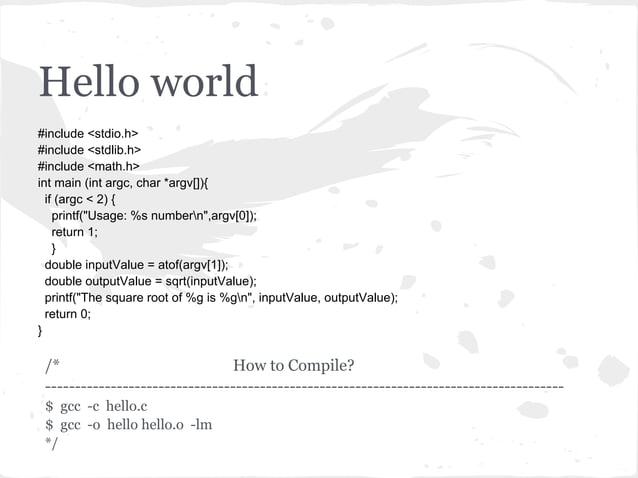 Basicsof c make and git for a hello qt application | PPT