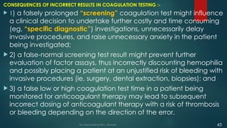 BASICS OF COAGULATION SCREENING TESTS FOR HEMOSTATIC DISORDERS.pptx