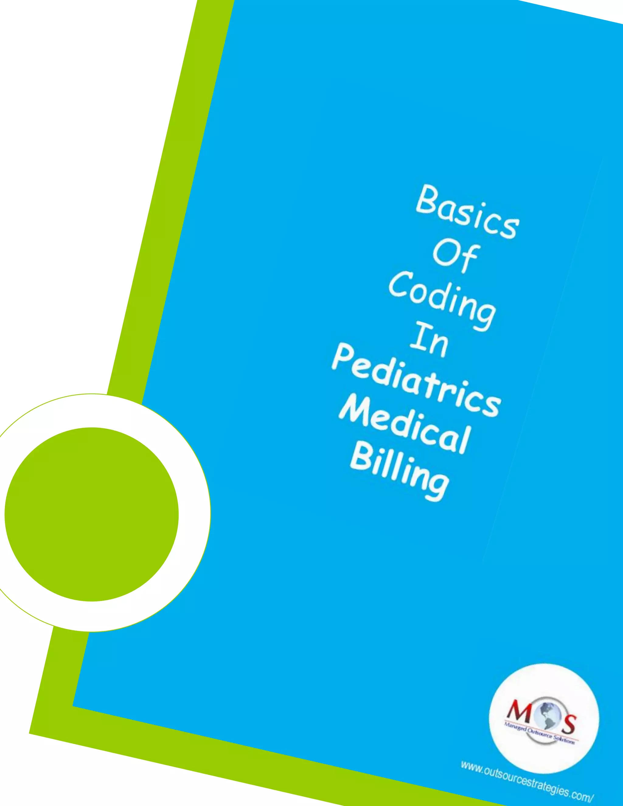 Basics of Coding in Pediatrics Medical Billing | PDF