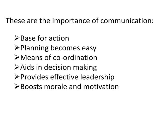 Basics of communication | PDF