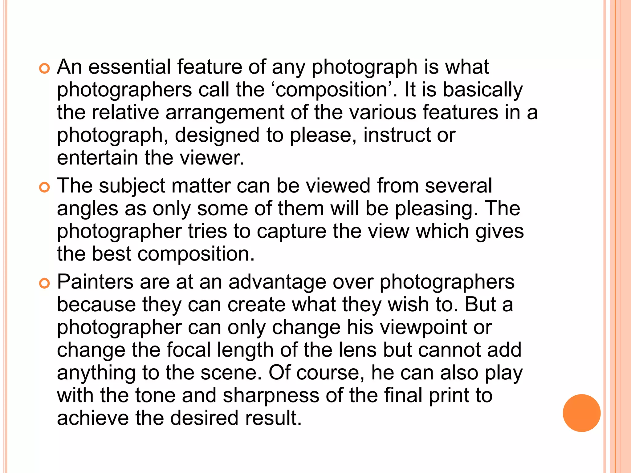Basics of composition | PPT
