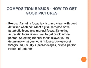 Basics of composition | PPT