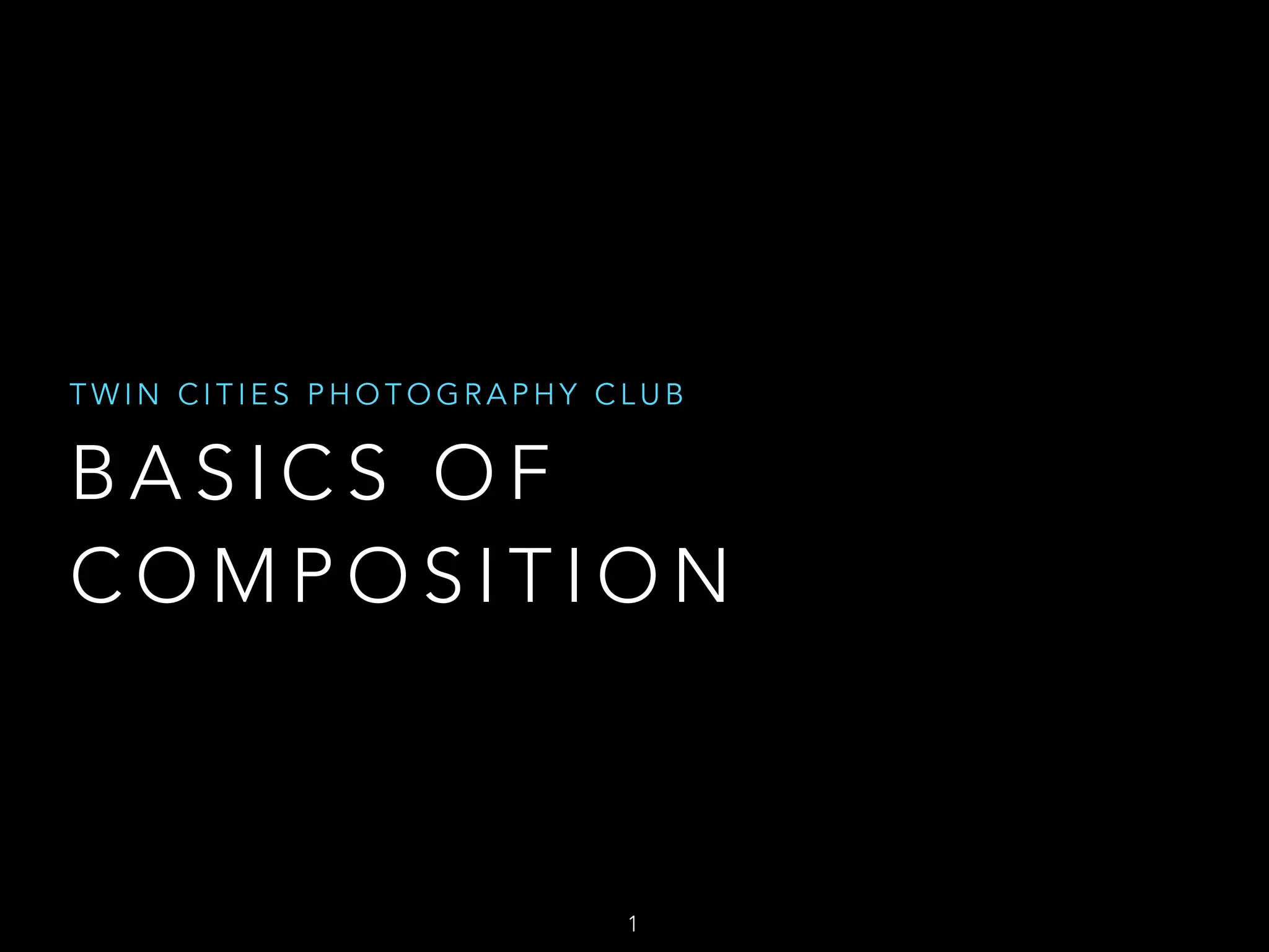 Basics of composition | PPT