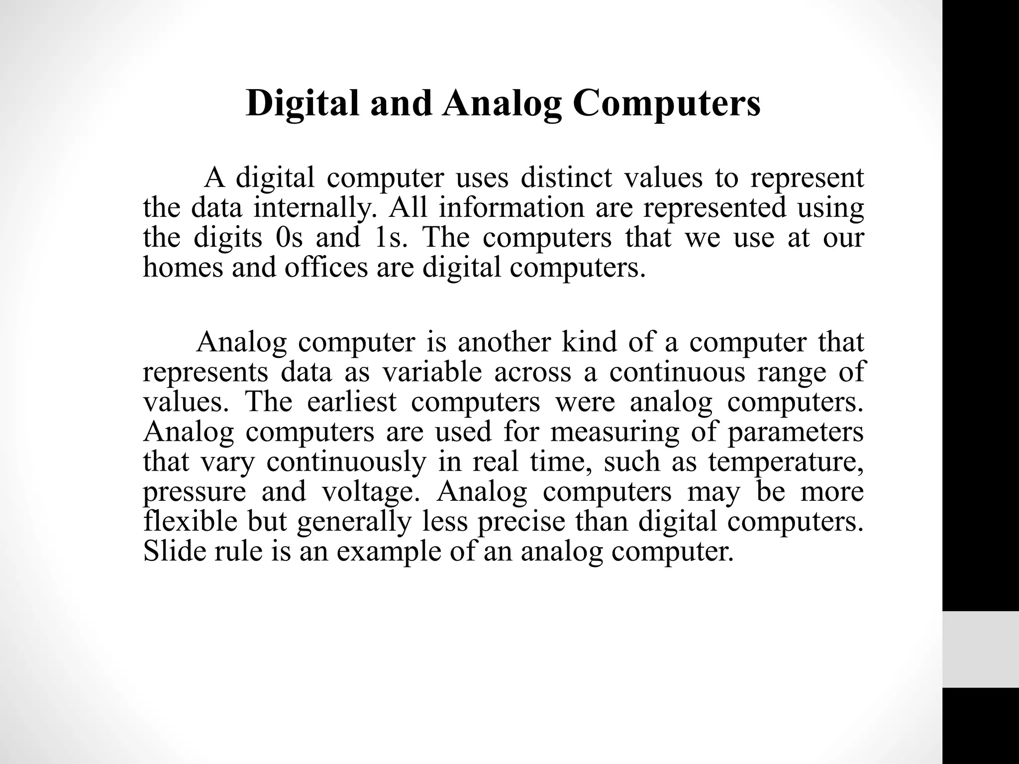 Basics of computer | PPTX | Operating Systems | Computer Software and ...