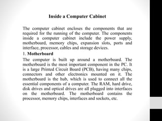 Basics of computer | PPTX | Operating Systems | Computer Software and ...
