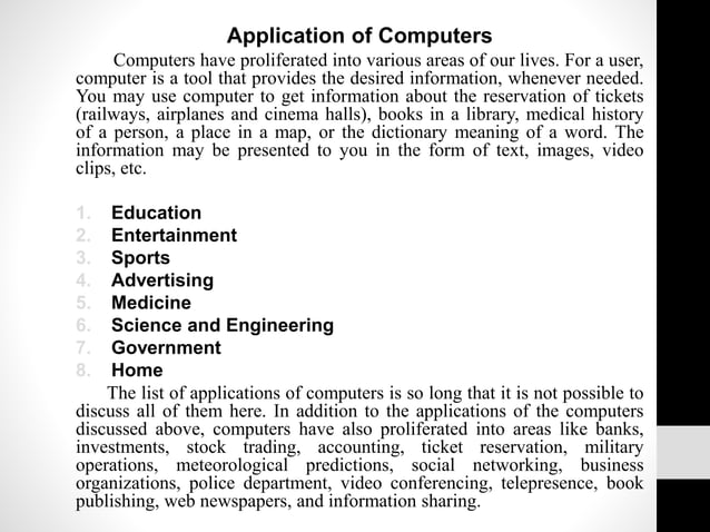 Basics of computer | PPT