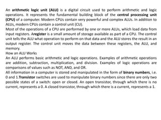 Basics of computer | PPTX