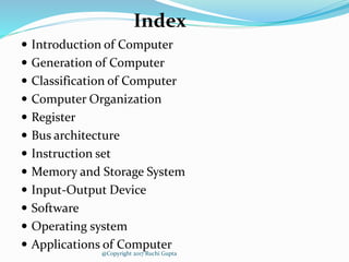Basics of computer | PPTX | Data Storage and Warehousing | Computing