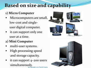 Basics of computer | PPTX | Data Storage and Warehousing | Computing