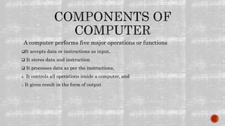 Basics of computer | PPT