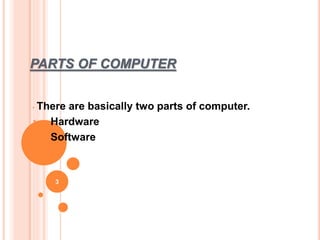 Basics of computer | PPTX