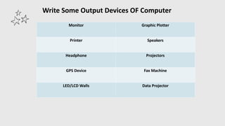 Computer Fundamentals and Basics of Computer | PPT