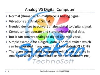 Basics of computer and internet | PPTX