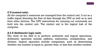 Basics of computers | PPT