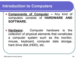 Basics of computers | PPT