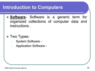 Basics of computers | PPT