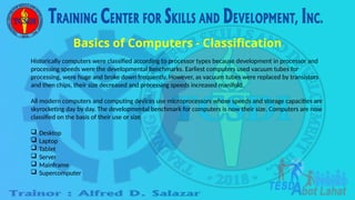 Basics of Computers - Classification.pptx