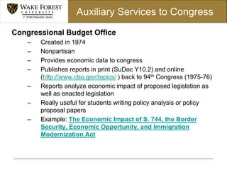 Climbing Capitol Hill: Basics of Congressional Research | PPTX