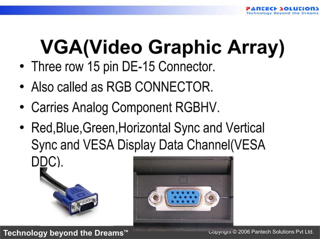 Basics of Connectors | PPT