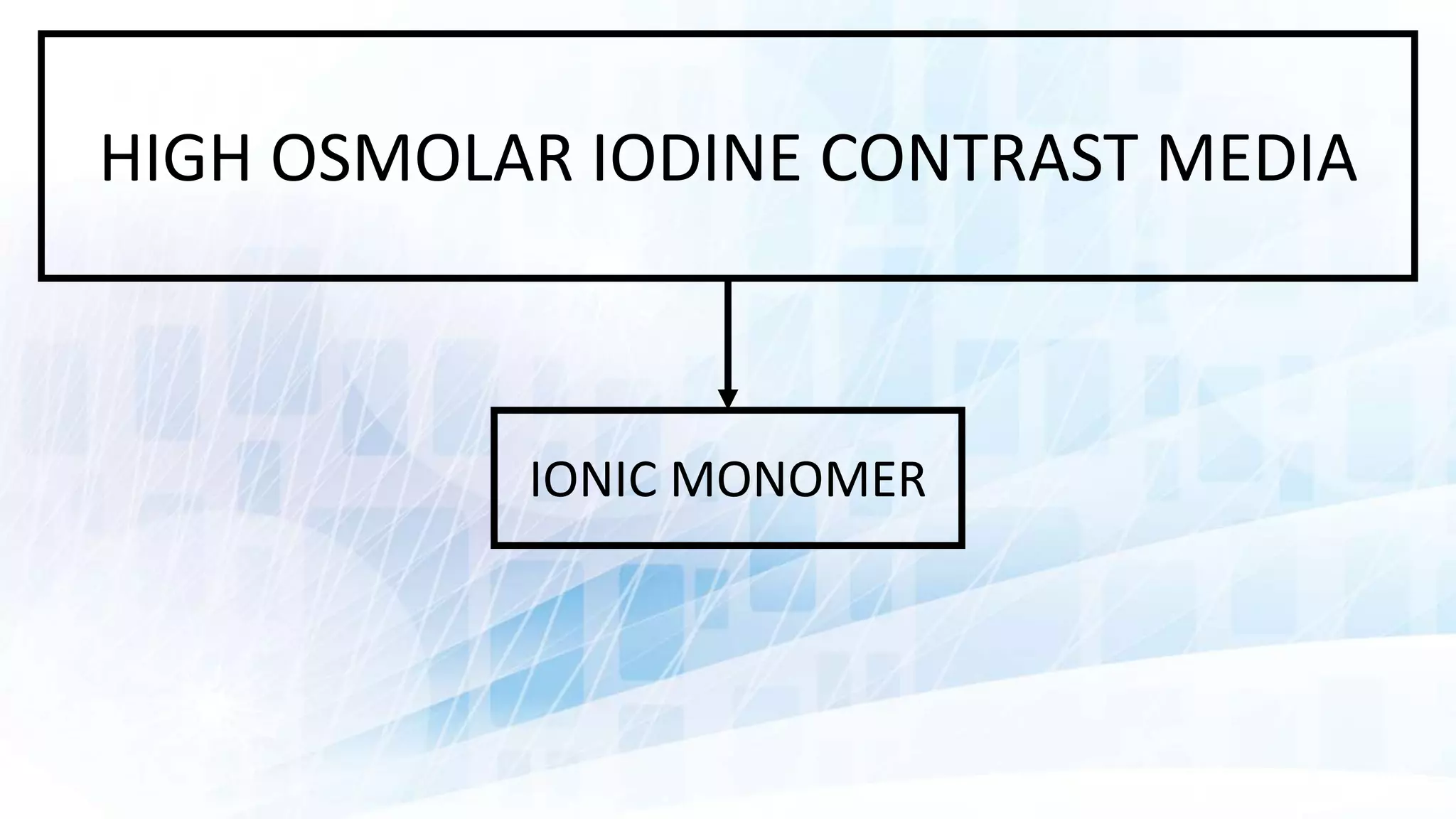 Basics of contrast media | PPTX