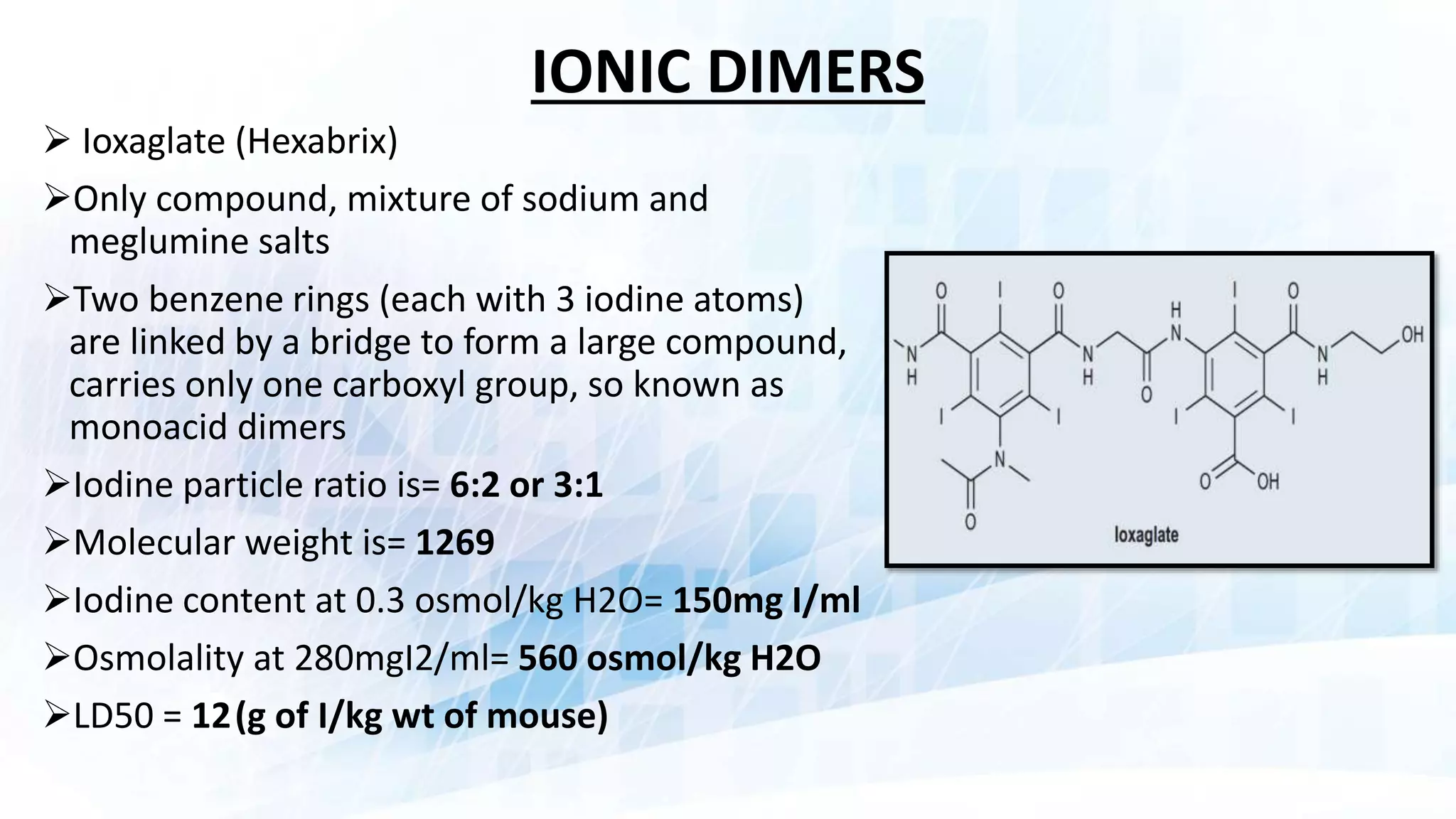 Basics of contrast media | PPTX
