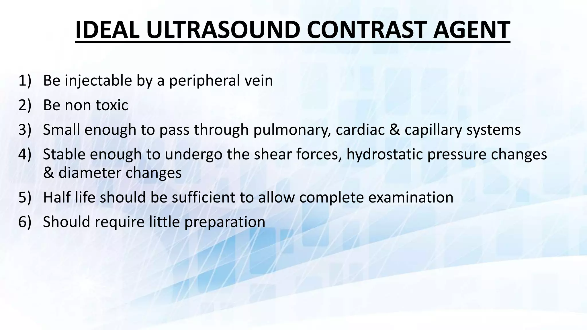 Basics of contrast media | PPTX