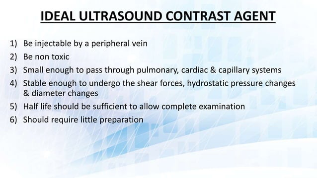 Basics of contrast media | PPT