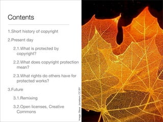 Basics of copyright and open content for educators | PDF | Hobbies ...