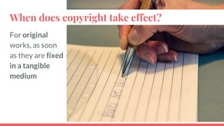 Basics of Copyright | PDF