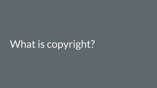 Basics of Copyright | PDF