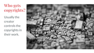 Basics of Copyright | PDF