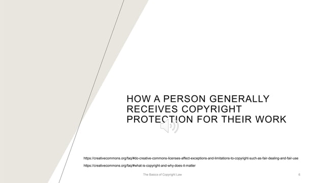 Basics of Copyright Law.pptx