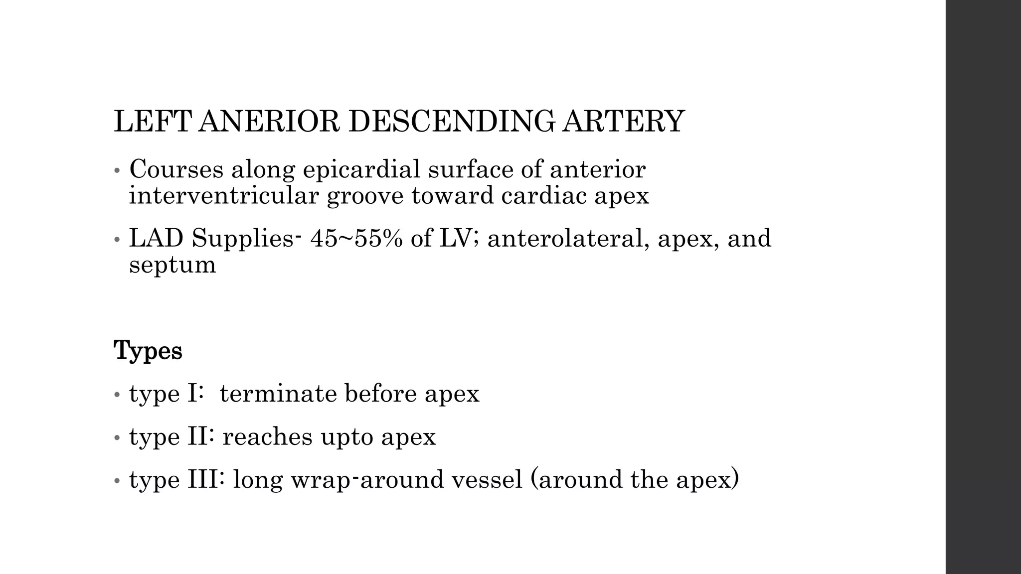 Basics of coronary artery anatomy and angiographic views | PPTX