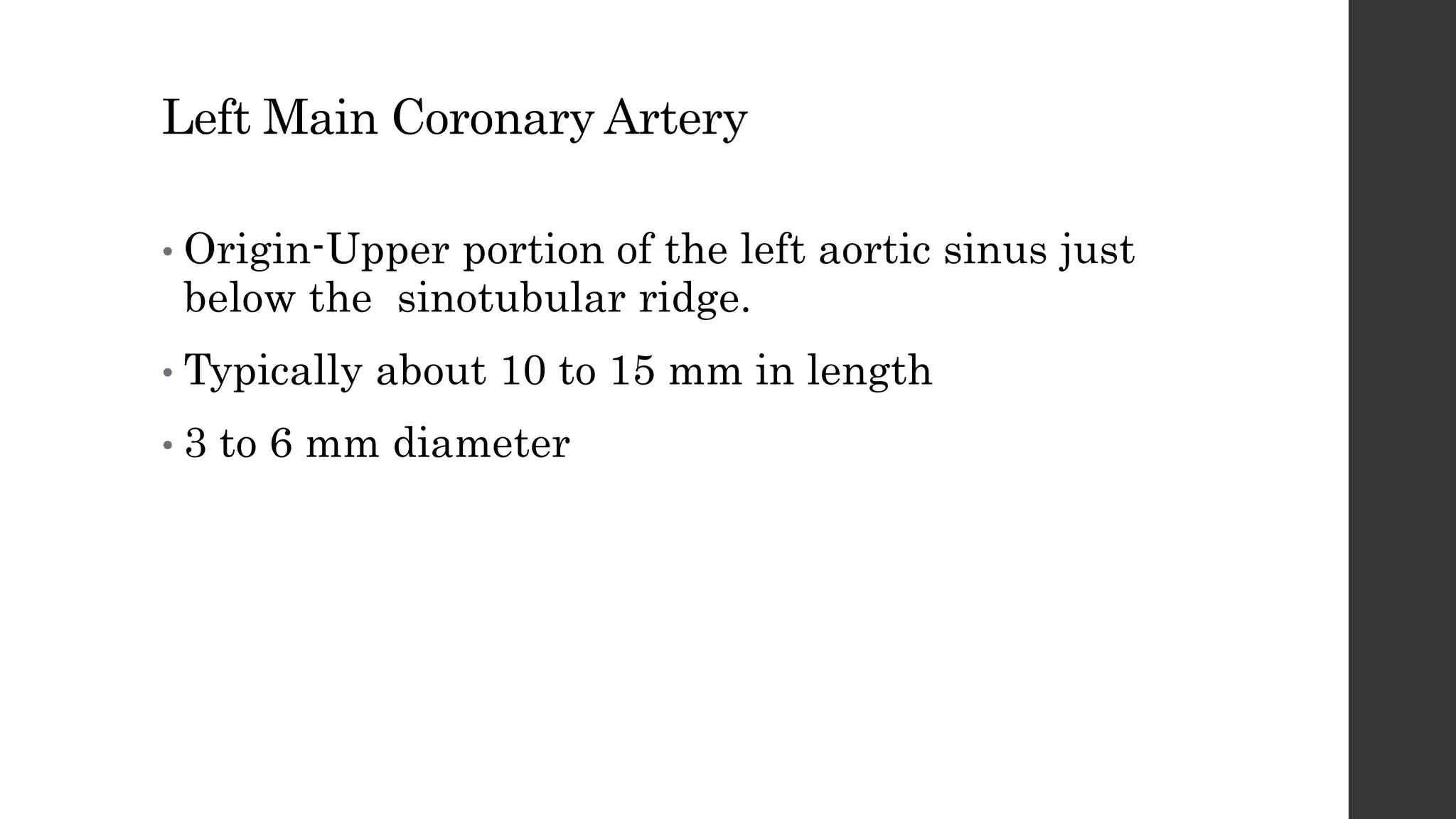 Basics of coronary artery anatomy and angiographic views | PPTX