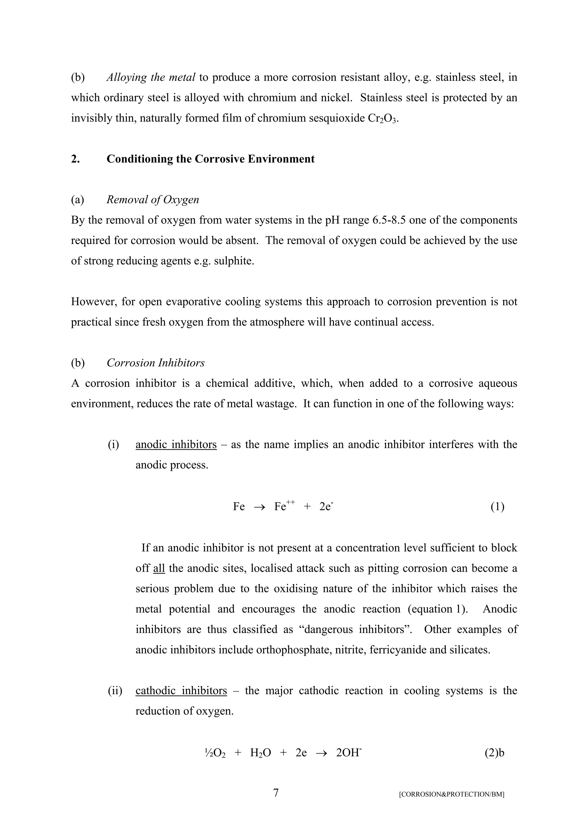Basics of corrosion_control | PDF