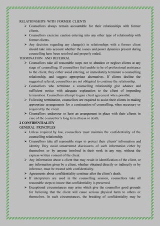 Basics of counseling and guidance | DOC