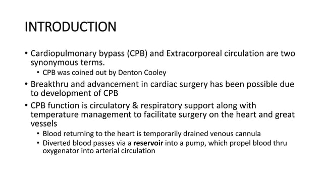 Basics of cpb | PPTX
