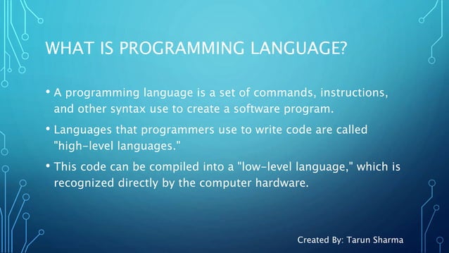 Introduction of c programming | PPT
