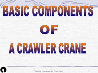 Basics of crane | PPT