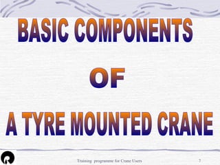 Basics of crane | PPT