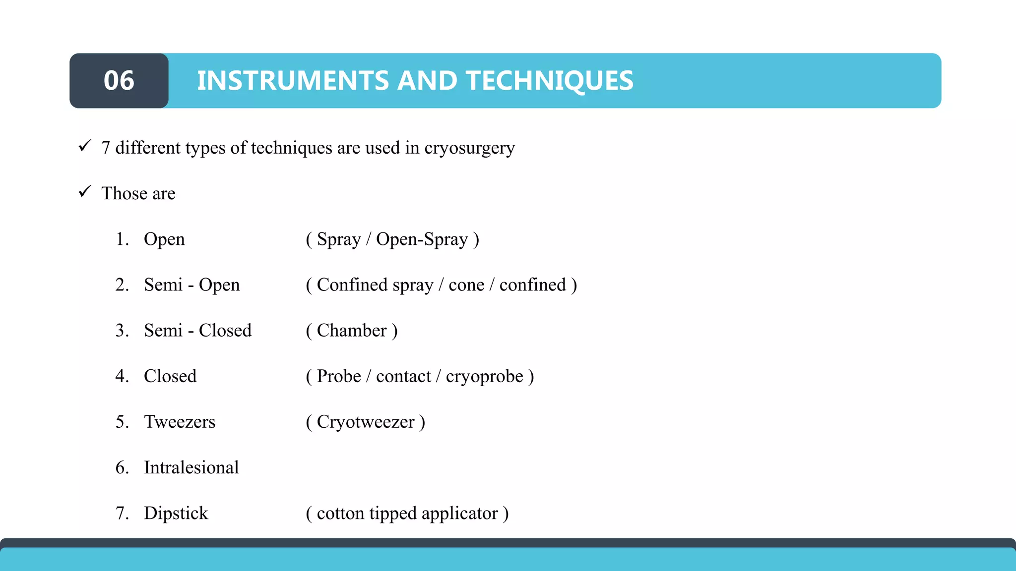 Basics of cryosurgery | PPTX
